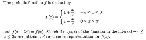 Fourier Series Coefficients How To Calculate And Integrate For Even Functions