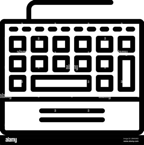 Control Keyboard Icon Outline Style Stock Vector Image And Art Alamy