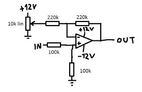 Offsetting An Amplifiers Nonzero Output To Zero General Electronics Arduino Forum