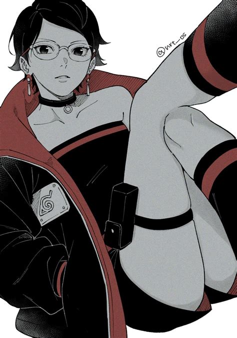 Uchiha Sarada Naruto And More Drawn By Nrt Os Artist Danbooru