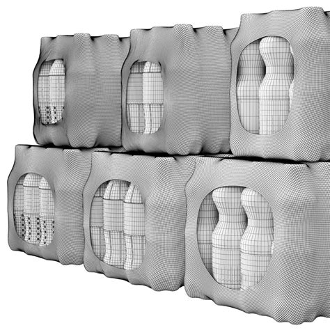 Cola Fanta Sprite Pack 3d Model For Vray