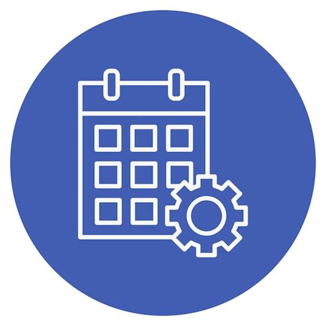 Premium Vector Schedule Vector Illustration