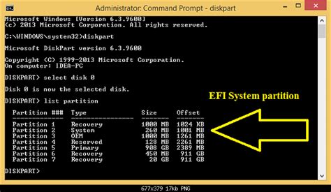 Create The Missing Efi System Partition Computer Masters