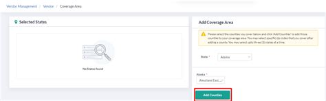 Addedit Coverage Area To Your Vendor Profile Valuelink Connect Addedit Coverage Area To Your Vendor Profile Valuelink Connect