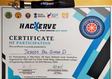 Hackathon Innovation Coding Teamwork Hacxerve Vvce Techexperience Jerom Pal Singh