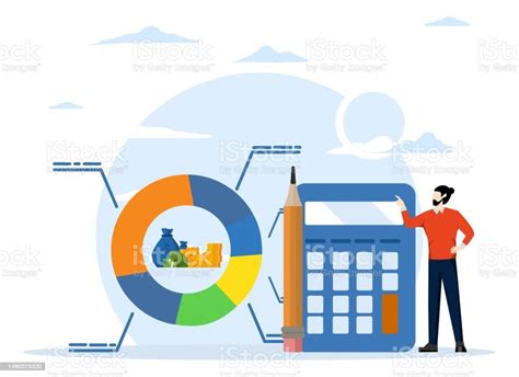 비용 구조 예산 또는 저축 개념 부채 및 투자 분석 비용 및 소득 균형 계산 소득 자금 관리 비용 구조의 원형 차트가 있는