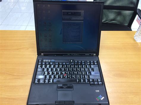 มายคอมตรัง โน๊ตบุ๊คมือสอง Ibm Lenovo Thinkpad T60 🔴 🔴