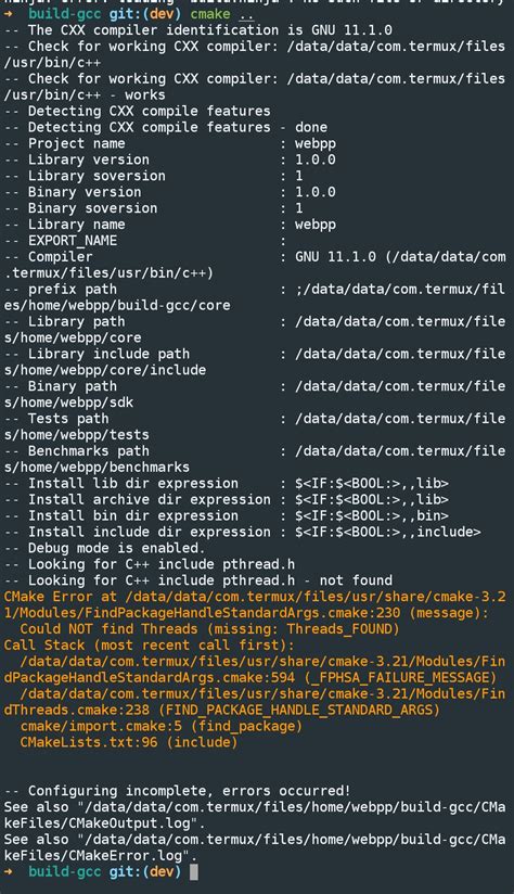 Using GCC In Termux Issue The Moisrex Webpp GitHub