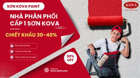 Sơn Kova Chính Hãng Sơn Nội Thất Ngoại Thất Và Chống Thấm Cao Cấp