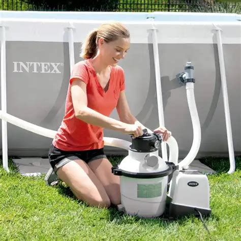 Qx2600 Sand Filter Pump And Saltwater System 220v Intex Company