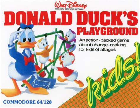 Donald Duck S Playground C Game Front Cover Scan