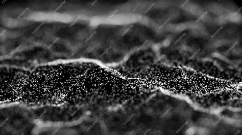 Premium Photo Data Technology Illustration Abstract Futuristic Background Wave With Connecting