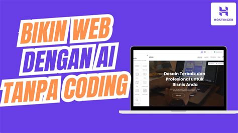 Cara Membuat Website Dengan Ai Tanpa Coding Dalam Hitungan Menit Pemula 2025 Youtube