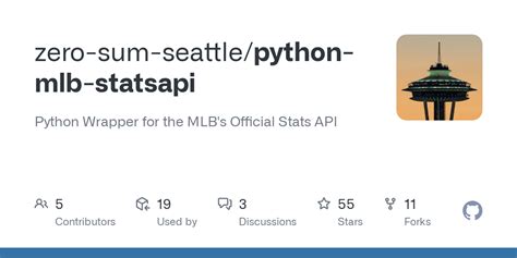 github zero sum seattle python mlb statsapi python wrapper for the