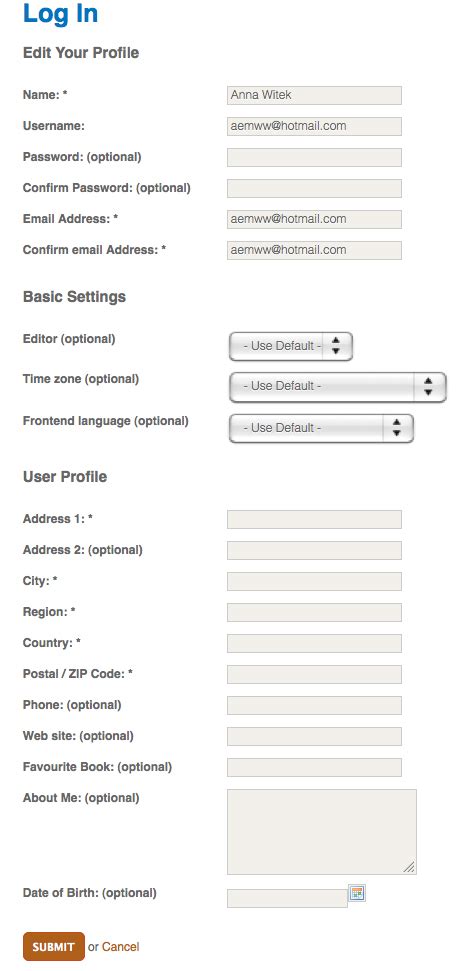 Hikashop Hika User Control Panel Hikashop