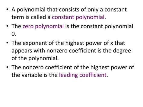 PPT Polynomial Functions PowerPoint Presentation Free Download ID