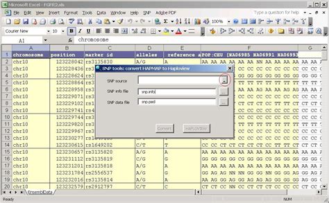 how to download hapmap data and