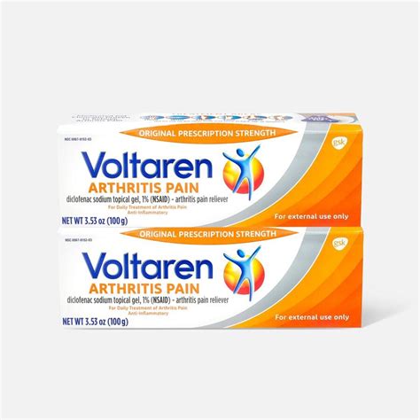 Fsa Eligible Voltaren Arthritis Pain Gel 353 Oz 2 Pack Fsa Store