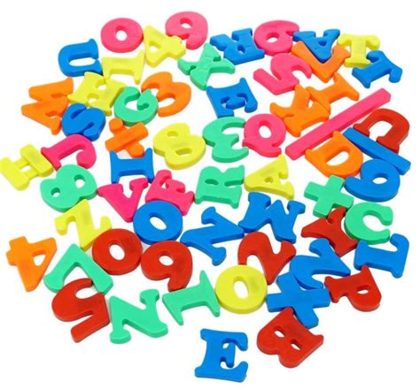 48pcs plastic mini alphabet tiles early educational plastic