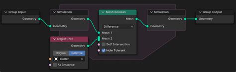 boolean modifier how to make object cut into another object and leave