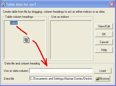 Working With External Data Csv File With Data In Column Simulistics