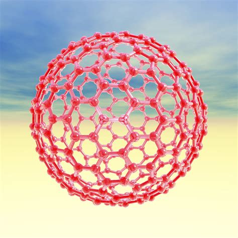 Fullerene Molecule Computer Artwork Photograph By Laguna Design