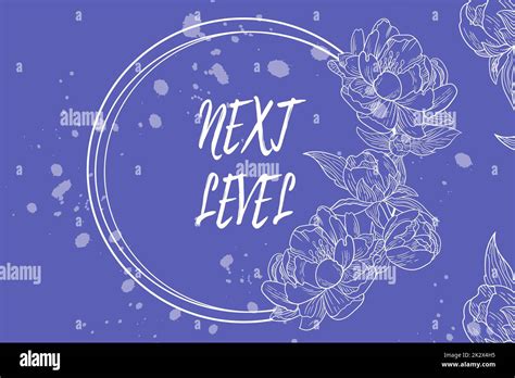 Conceptual Display Next Level Concept Meaning Having More Than One Floor And Referring To After