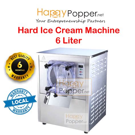 Happypopper Commercial Electric Hard Ice Cream Machine Frozen Fruit Ice
