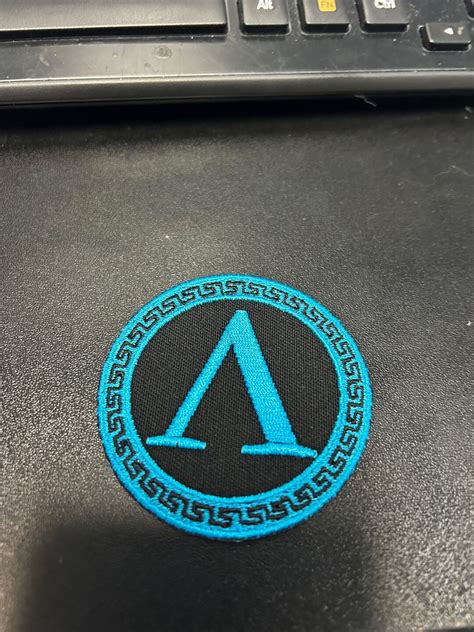 Lambda Symbol Patch The Greek Lambda Sign Etsy