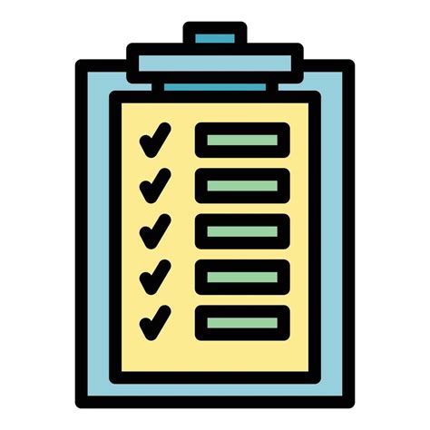 Technical Check List Icon Vector Flat 21409672 Vector Art At Vecteezy