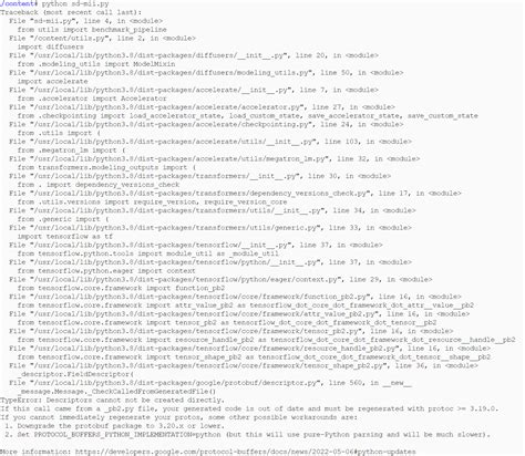 Unable To Run Mii Sdpy For Txt2img Benchmark · Issue 116 · Microsoft