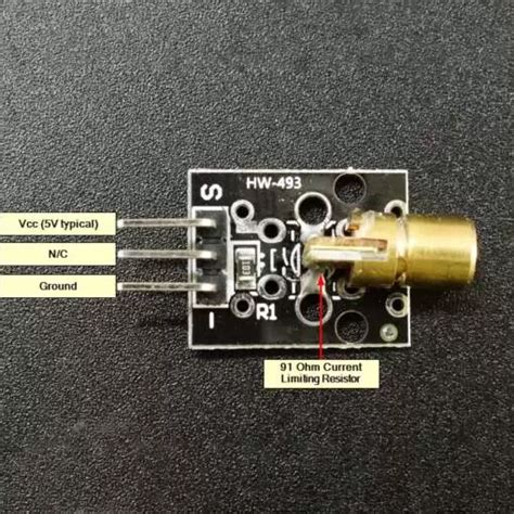 Laser Module Board HW 493 Makers Electronics