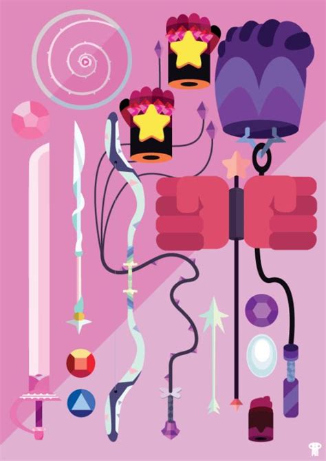 Steven Universe Gem Weapons Steven Universe Gem Weapons