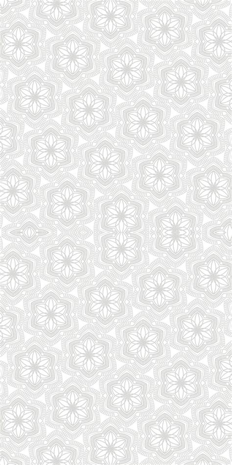 Premium Vector Abstract Geometric Seamless Floral Pattern Background