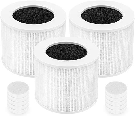 3 Pack Core Mini Replacement Filter Compatible With Levoit Core Mini