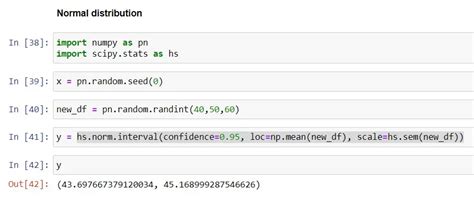 How To Calculate The Confidence Interval Using Scipy Delft Stack