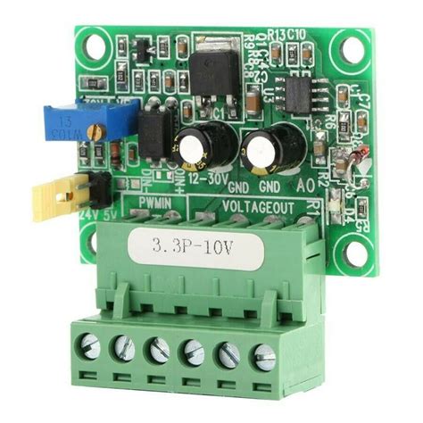 Digital To Analog Converter Dac From 0 To 10v