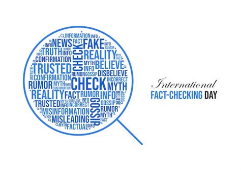 Premium Vector International Fact Checking Day
