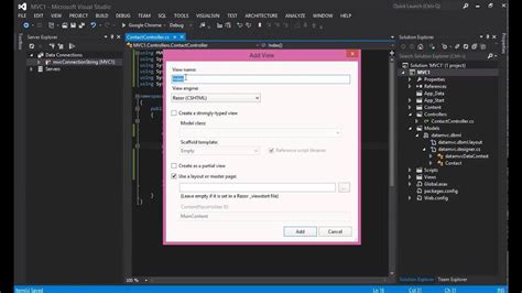 Aspnet Mvc4 Linq To Sql Part1 Youtube