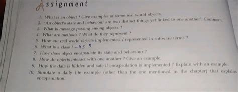 What Is An Object Give Examples Of Some Real World Objects An Objects