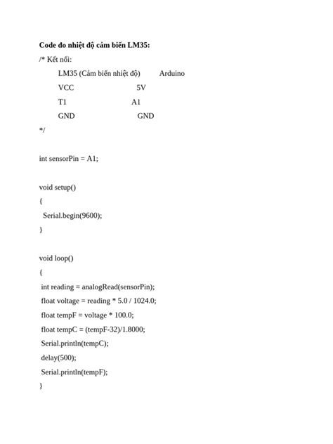 Code Test Cảm Biến Pdf