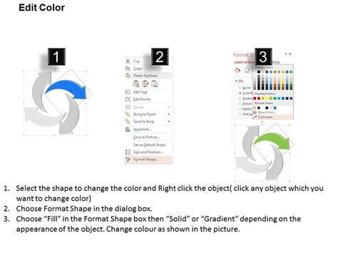 Ip Four Arrows With Icons For Process Flow Powerpoint Template Templates PowerPoint