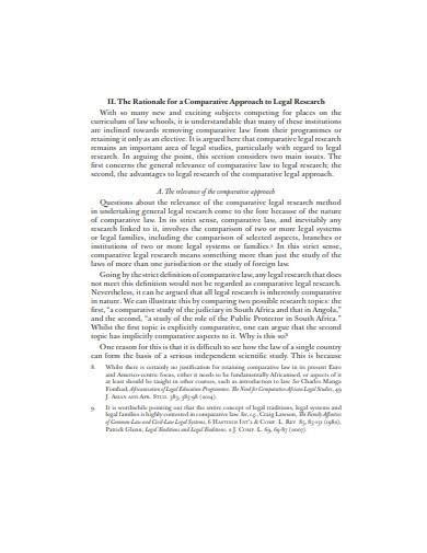 Free 10 Comparative Research Samples And Templates In Pdf Ms Word