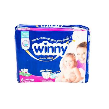 Pañales Winny Ultratrim Gold Etapa 6 X20und