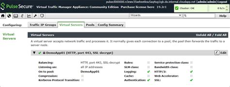 Configure Pulse Secure Virtual Traffic Manager For Single Sign On With