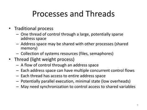 Ppt Distributed Operating Systems Processes And Threads
