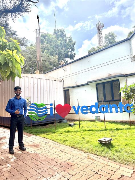 Sumit Singh On Linkedin Today Marks My First Anniversary With Vedanta