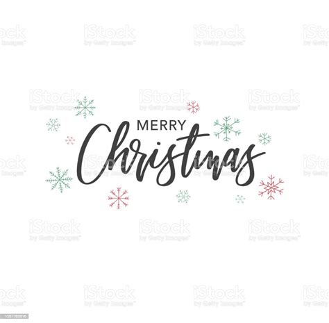 메리 크리스마스 손으로 서 벡터 텍스트 흰색 위에 눈송이 그려 크리스마스에 대한 스톡 벡터 아트 및 기타 이미지 크리스마스 문자 컴퓨터 글자 Istock