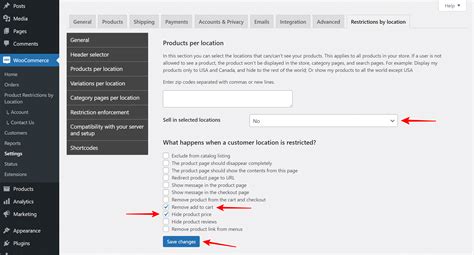 Woocommerce How To Restrict Product Categories By Zip Code