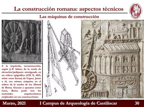 Arqueología De La Arquitectura La Construcción Romana Materiales Y